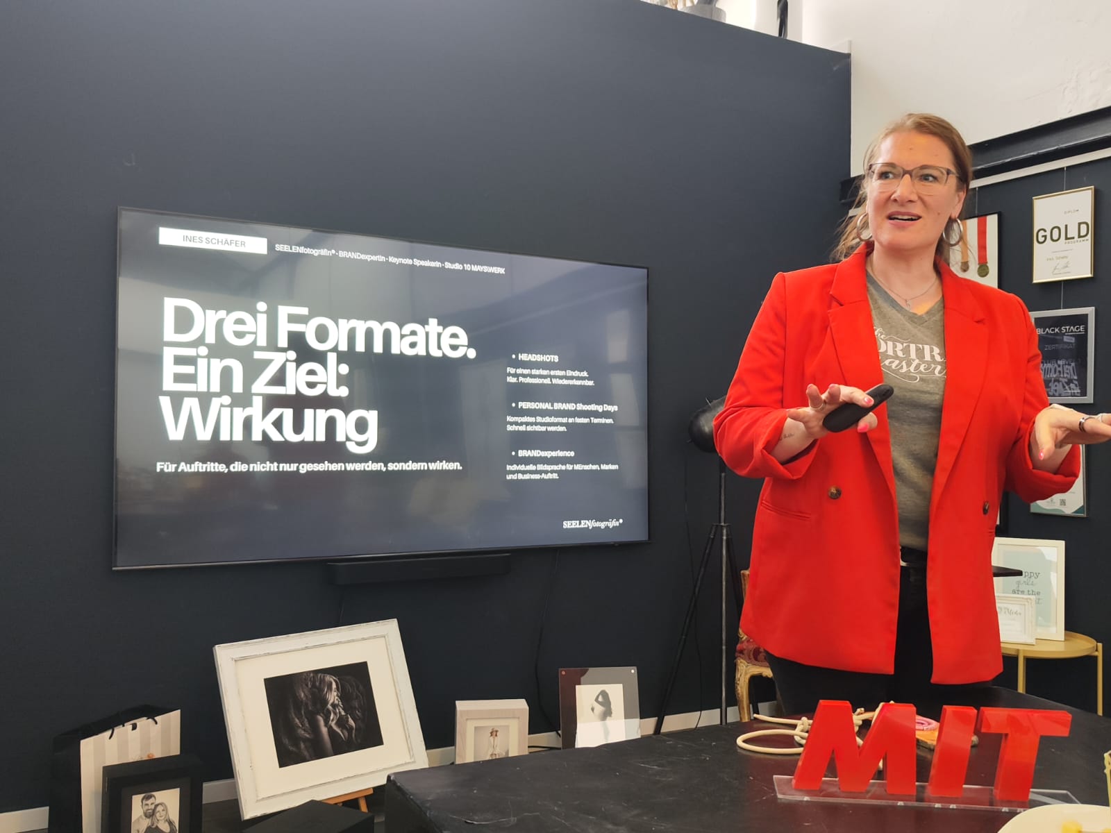 MIT Tönisvorst zu Gast bei Ines Schäfer: Ein Blick hinter die Kulissen ...
